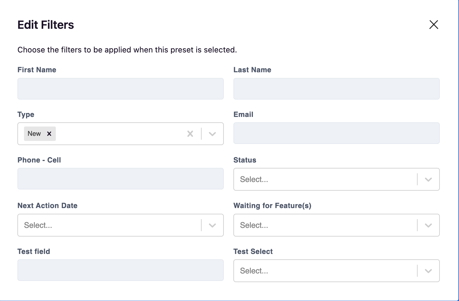 Query Filters - Engine Awesome Documentation